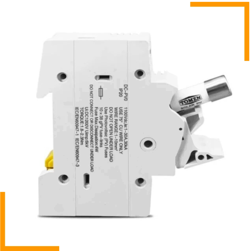 Tomzn 1000V DC Fuse 15A, 20A ,25A, 32A By Reliable Electric - buysolar.pk